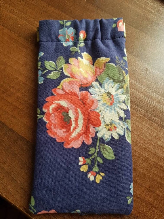 Glasses/sunglasses Case Made in Cath Kidston Floral Fabric - Etsy