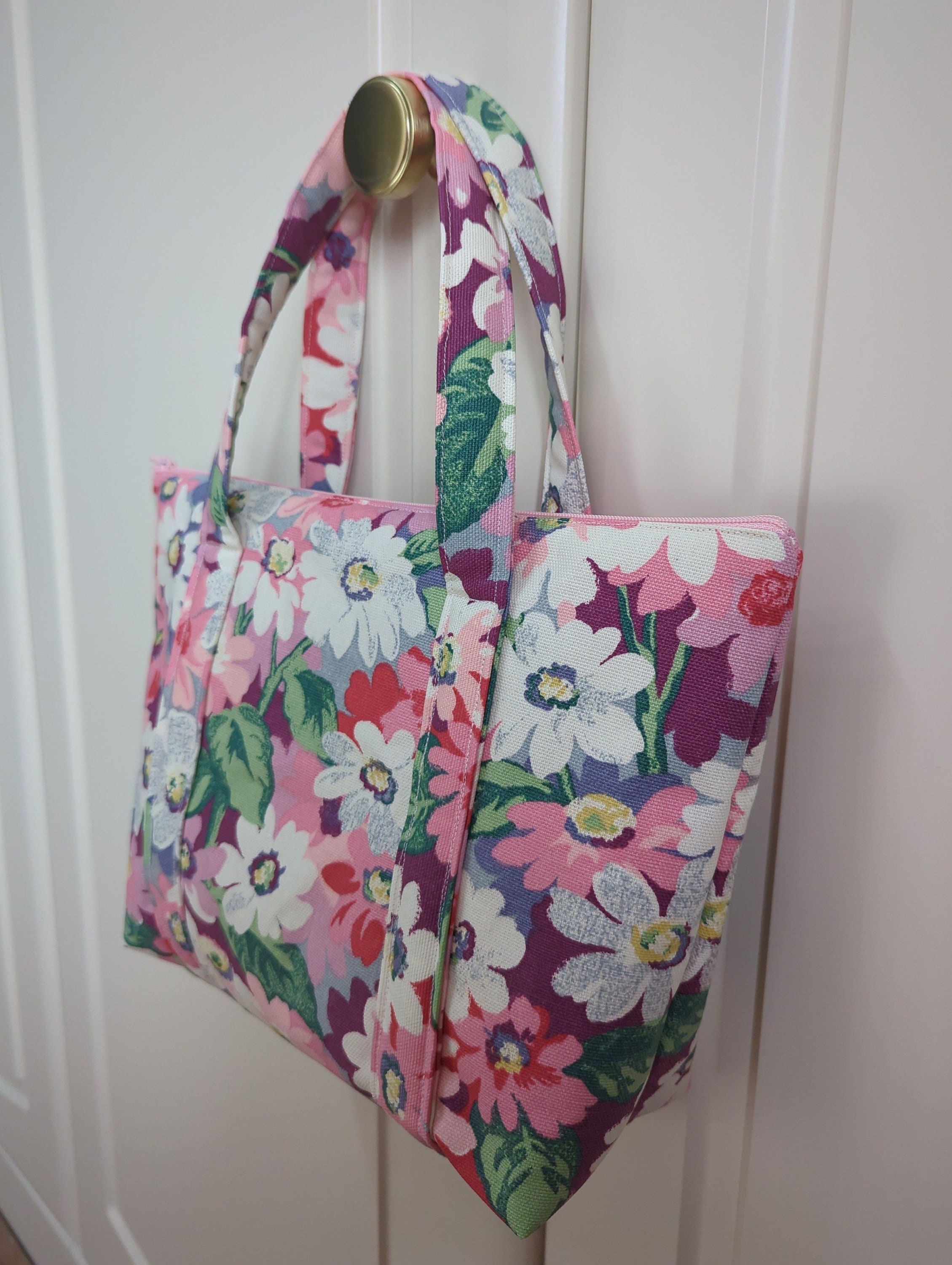Cath Kidston Painted Daisy Fabric Handbag - Etsy