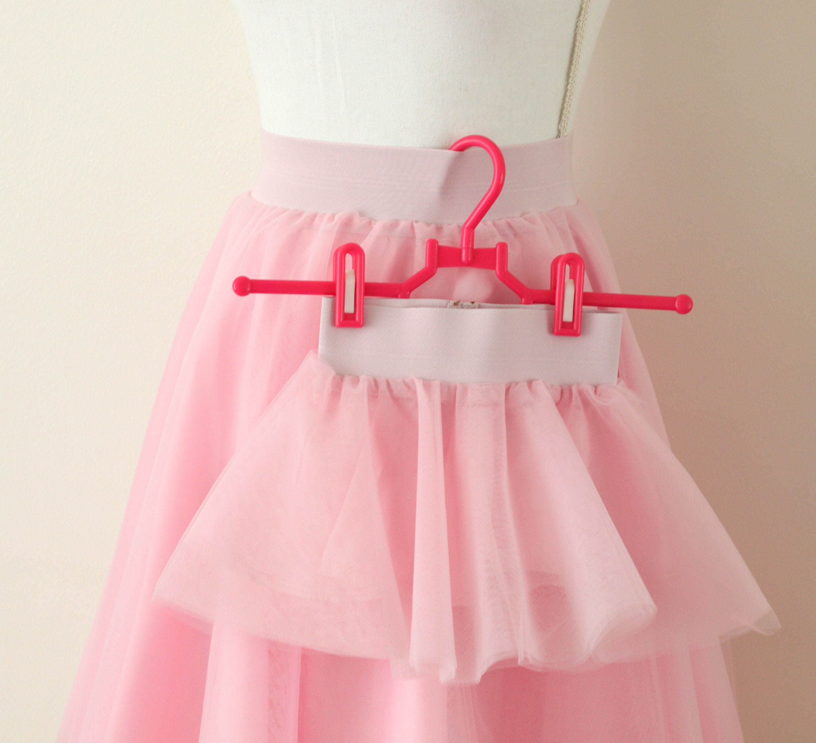 Mommy and Me Light Pink Outfits Matching Pink Skirts Gift - Etsy