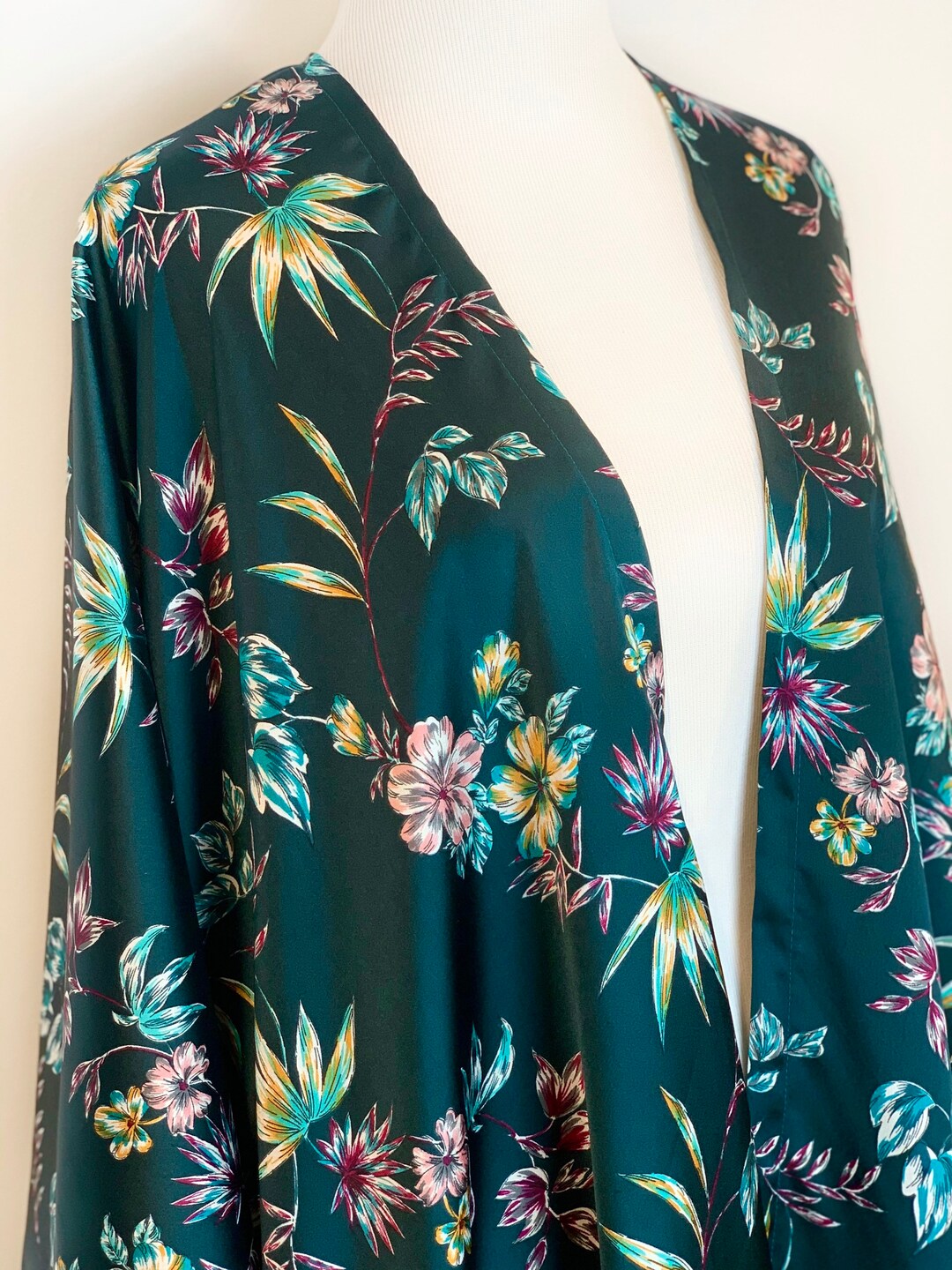 Womens Floral Kimono, Boho Kimonos, Kimono Cardigan, Duster Cardigan ...