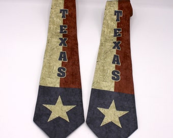 Mens Texas Necktie - Etsy