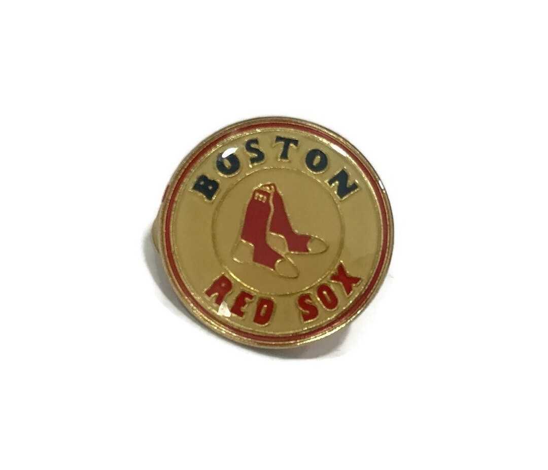 1985 Vintage RED SOX Pin + Backs ~ Official MLB Baseball Collectors Pin ...