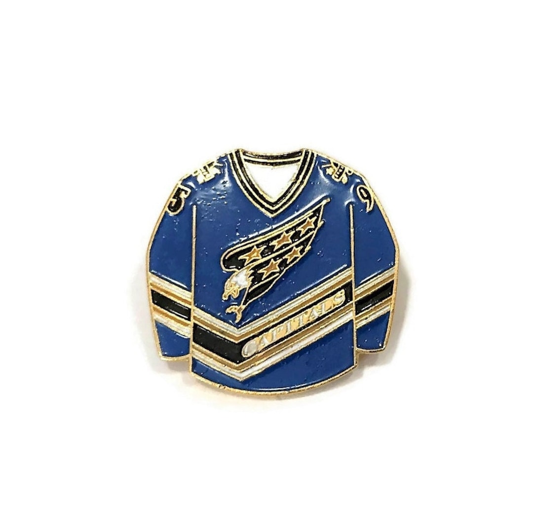 1992 Vintage CAPITALS Pin Backs New Nos Official NHL Hockey Jersey Pin ...