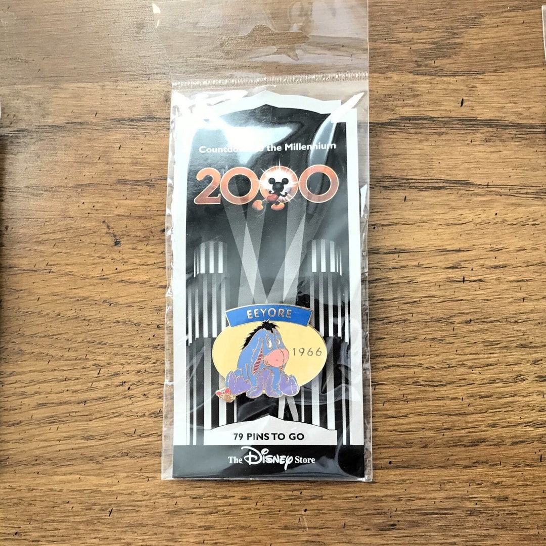 Vintage EEYORE Pin New Official WDW Disney Millennium Countdown Trading ...