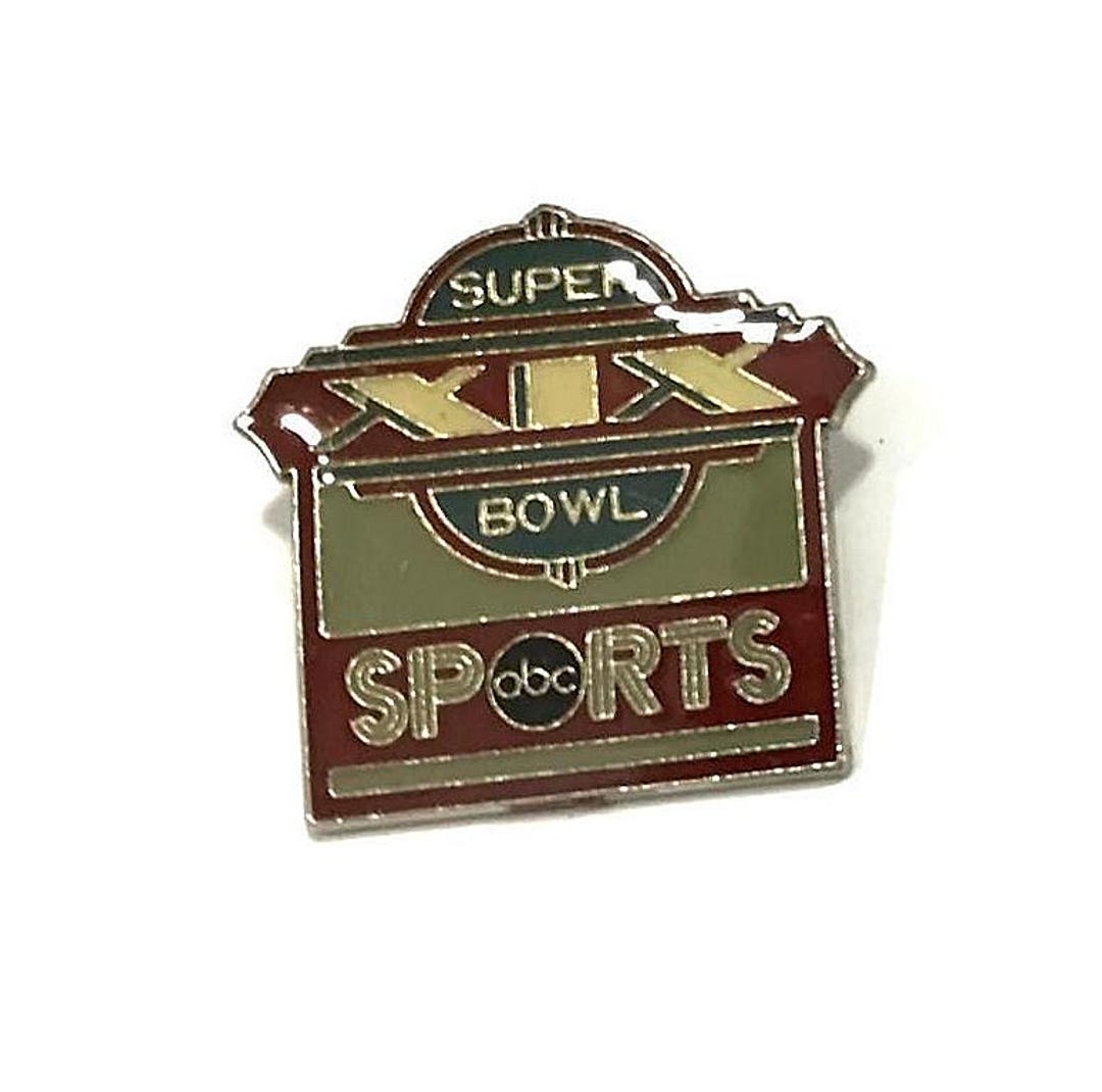 1985 Vintage 49ers Dolphins Super Bowl Pin +backs! Official NFL ...