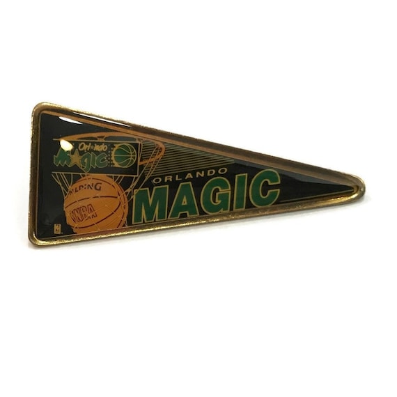Vintage MAGIC Pin ~ New ~ NBA Basketball Collector Pe… - Gem