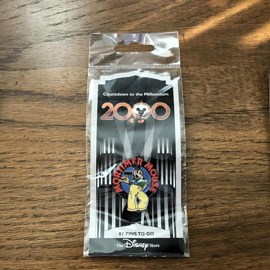 Vintage MORTIMER MOUSE Pin! New ~ Official WDW Disney Millennium ...