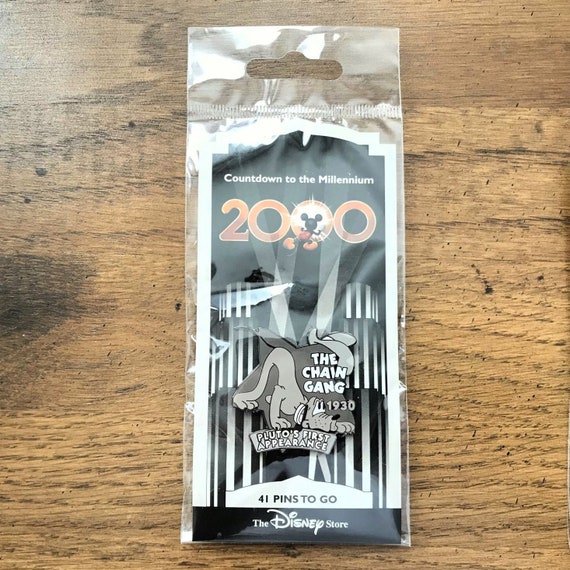 Vintage PLUTO Chain Gang Pin! New ~ Official WDW Disn… - Gem