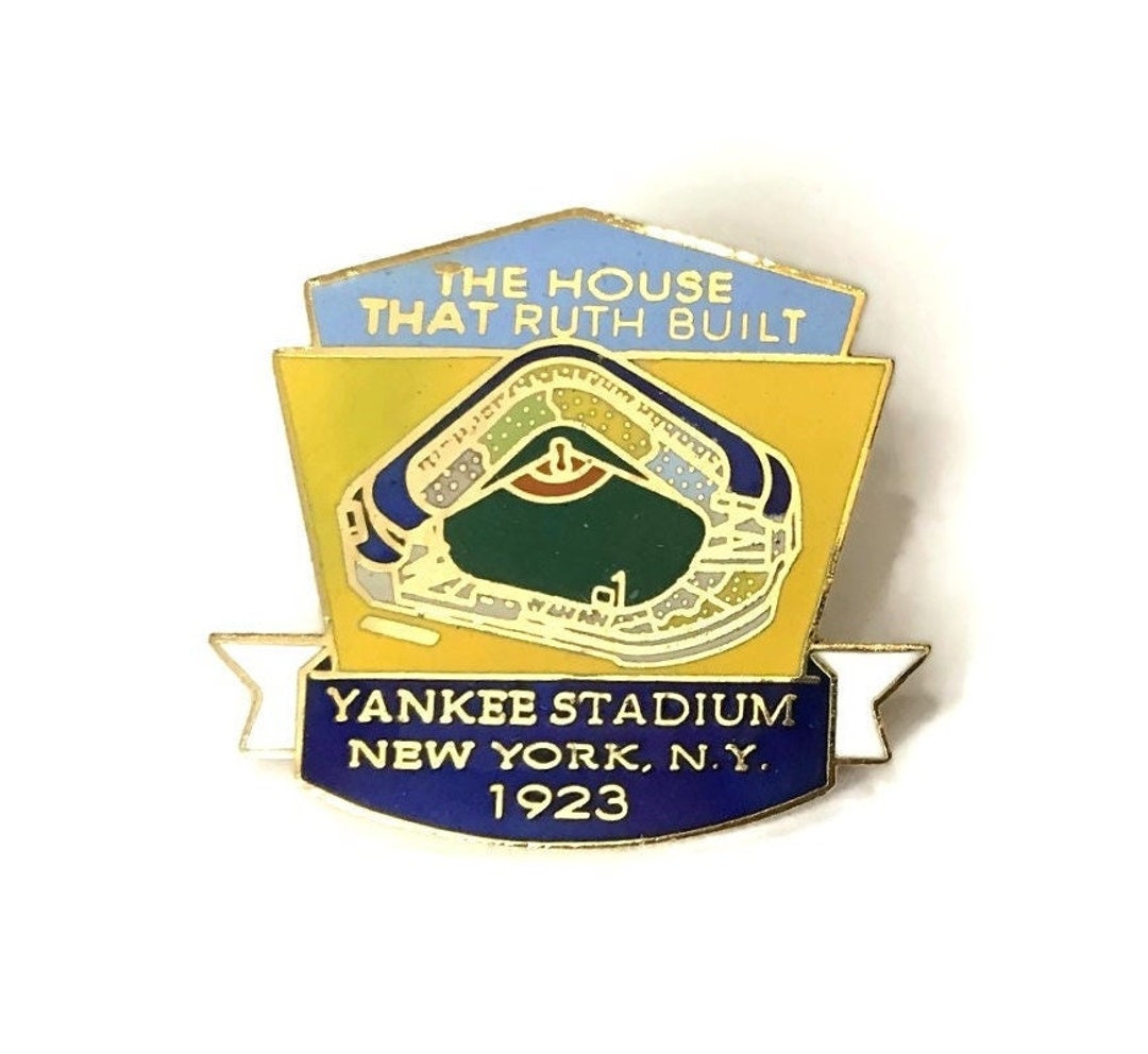 1992 Vintage YANKEES Stadium 1923 Pin backs Official MLB Baseball Pin ...