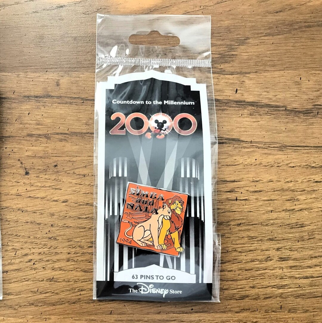 Vintage SIMBA and NALA Pin! New ~ Official WDW Disney Millennium ...