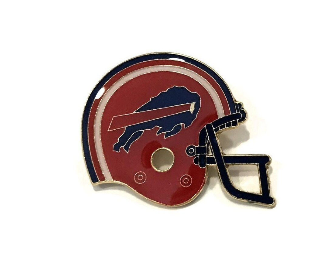 1987 Vintage BILLS Pin Backs New Nos Official NFL Football Helmet Pin 1 ...