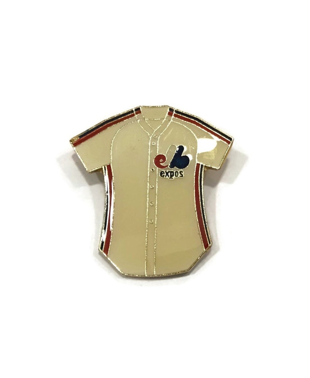 1985 Vintage EXPOS Pin ~ New Nos ~ MLB Baseball Peter David Collector ...