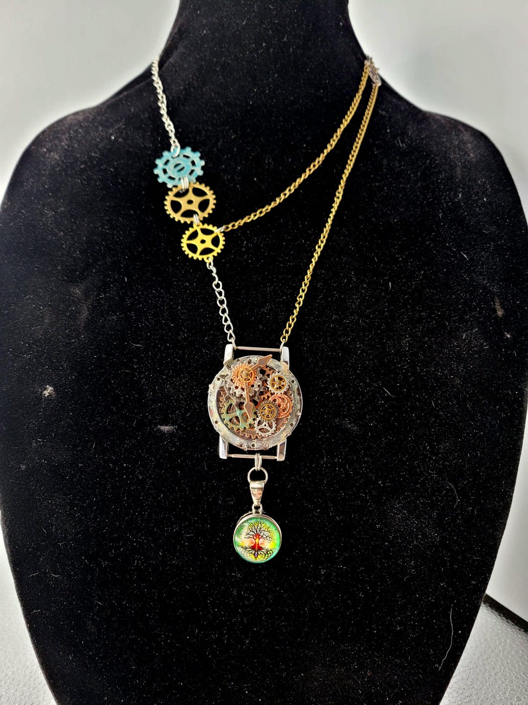 Unique Vintage Inspired Handmade Watch Gears and Cogs Steampunk ...