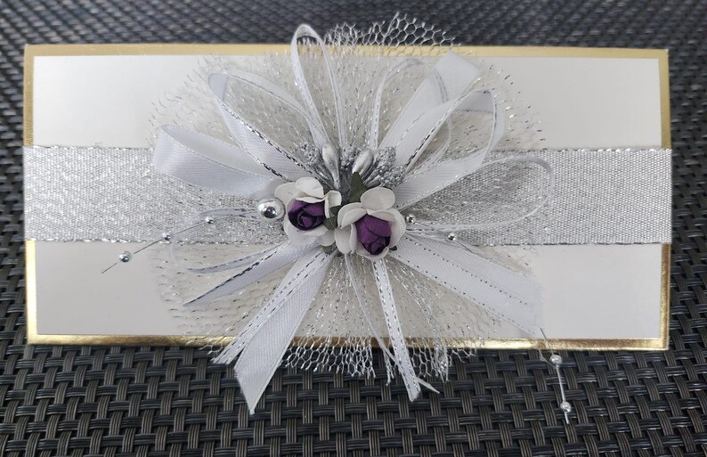 4 Pack Fancy Money Envelope, Gift Card Holder - for Weddings, Birthdays ...