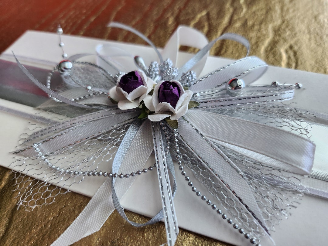 4 Pack Fancy Money Envelopes, Gift Card Holders - for Weddings, Nikkah ...