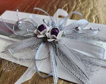 4 Pack Fancy Money Envelope, Gift Card Holder for Weddings, Birthdays ...