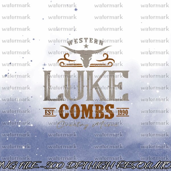 Luke Combs Tour Png - Etsy