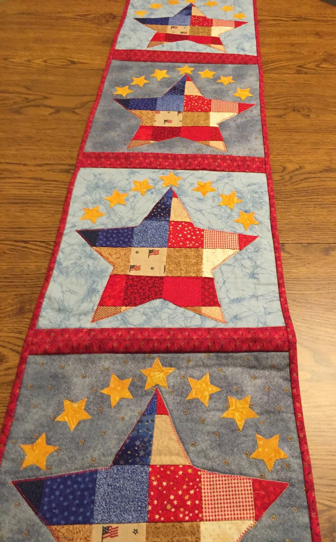 Patriotic Table/wall Runner - Etsy