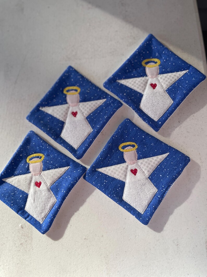 Angel Coasters - Etsy
