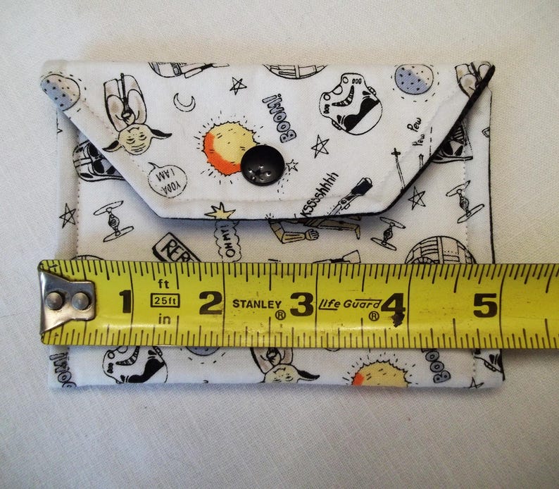 Star Wars Fabric Snap Wallet, Gift Card Holder - Etsy