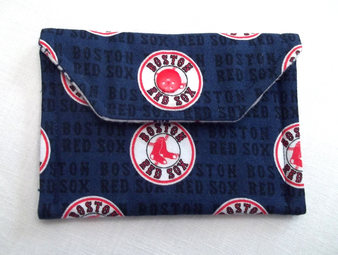 Boston Red Sox Fabric Wallet - Etsy