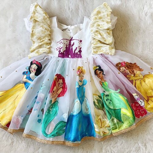 Mini Disney Princesses Dress | Etsy