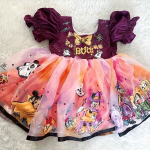Mickey and Minnie Boo Dress - Etsy