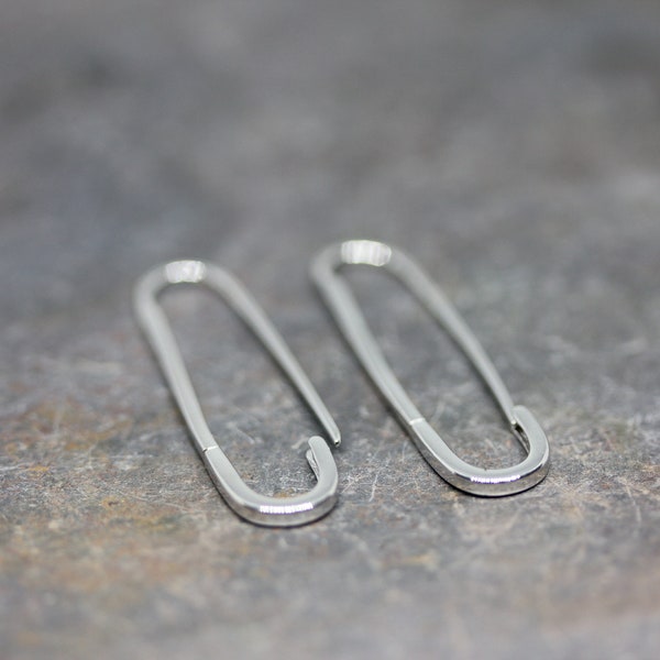 Safety Pin Earrings - Etsy