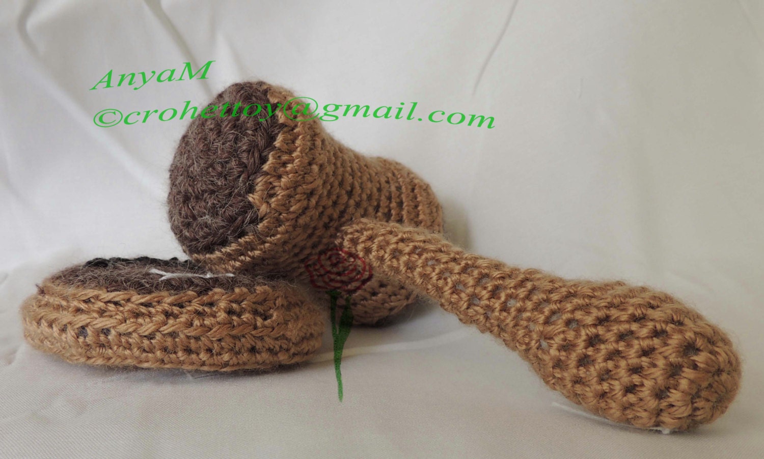 Crochet Pattern (pdf File) the Gavel & the 'sound Block' for Judge ...
