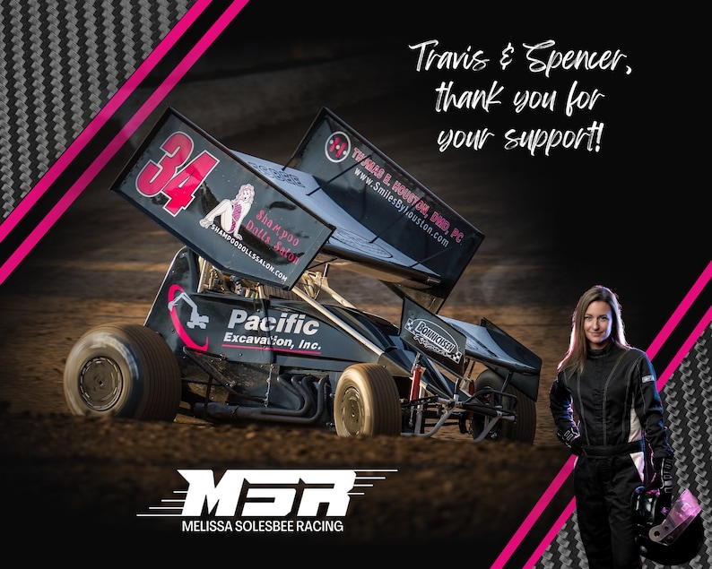 Custom Racing Sponsor Appreciation Poster Design Digital Download for ...