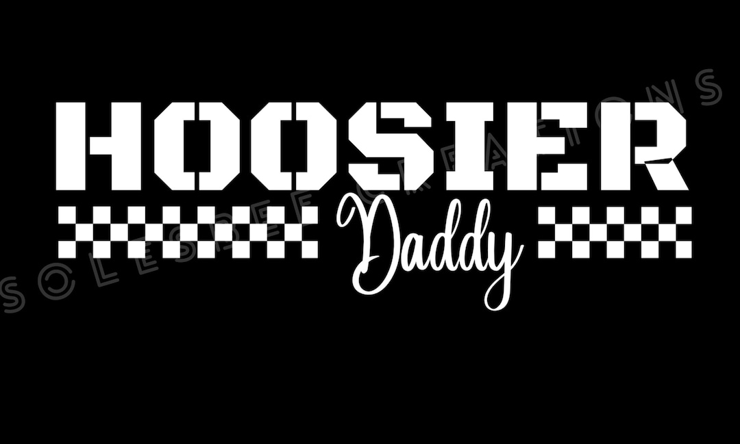 Hoosier Daddy- Hoosier Tire Dirt Track Racing Design Digital Png for ...