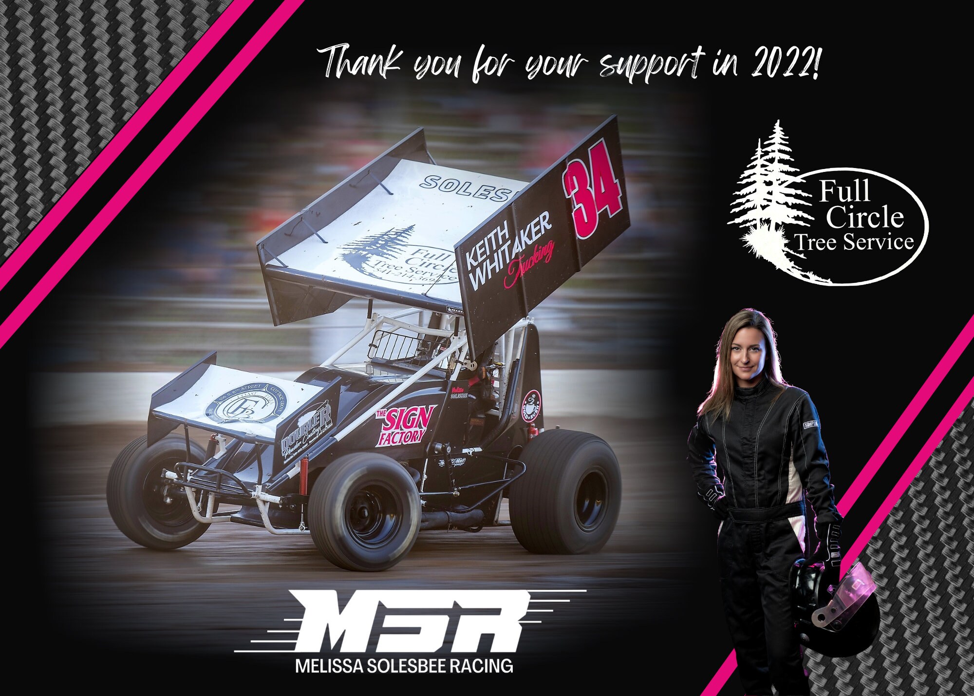 Custom Racing Sponsor Appreciation Poster Design Digital Download for ...