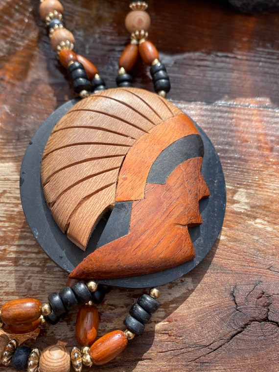 Cheetah Wood Vintage Native American Navajo Sterling … - Gem