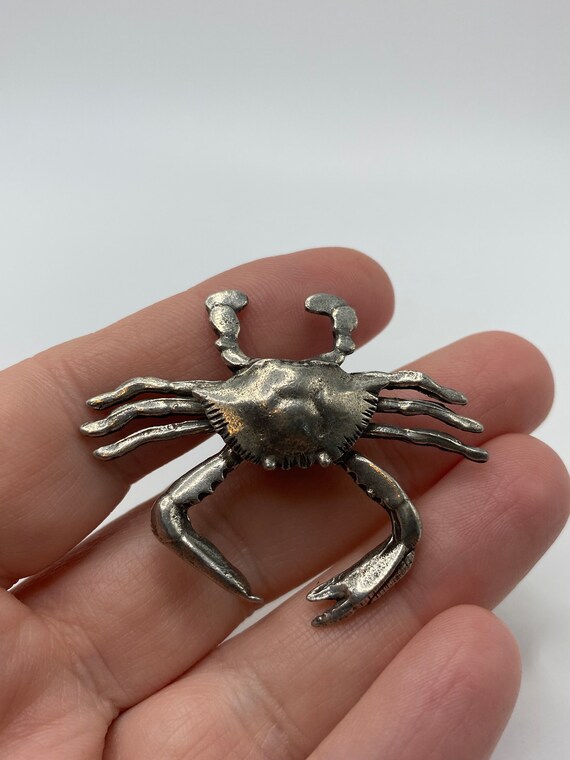 Vintage crab pin - Gem