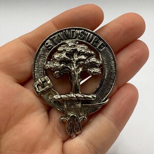 Scottish Clan Pin Anderson Motto stand Sure - Etsy