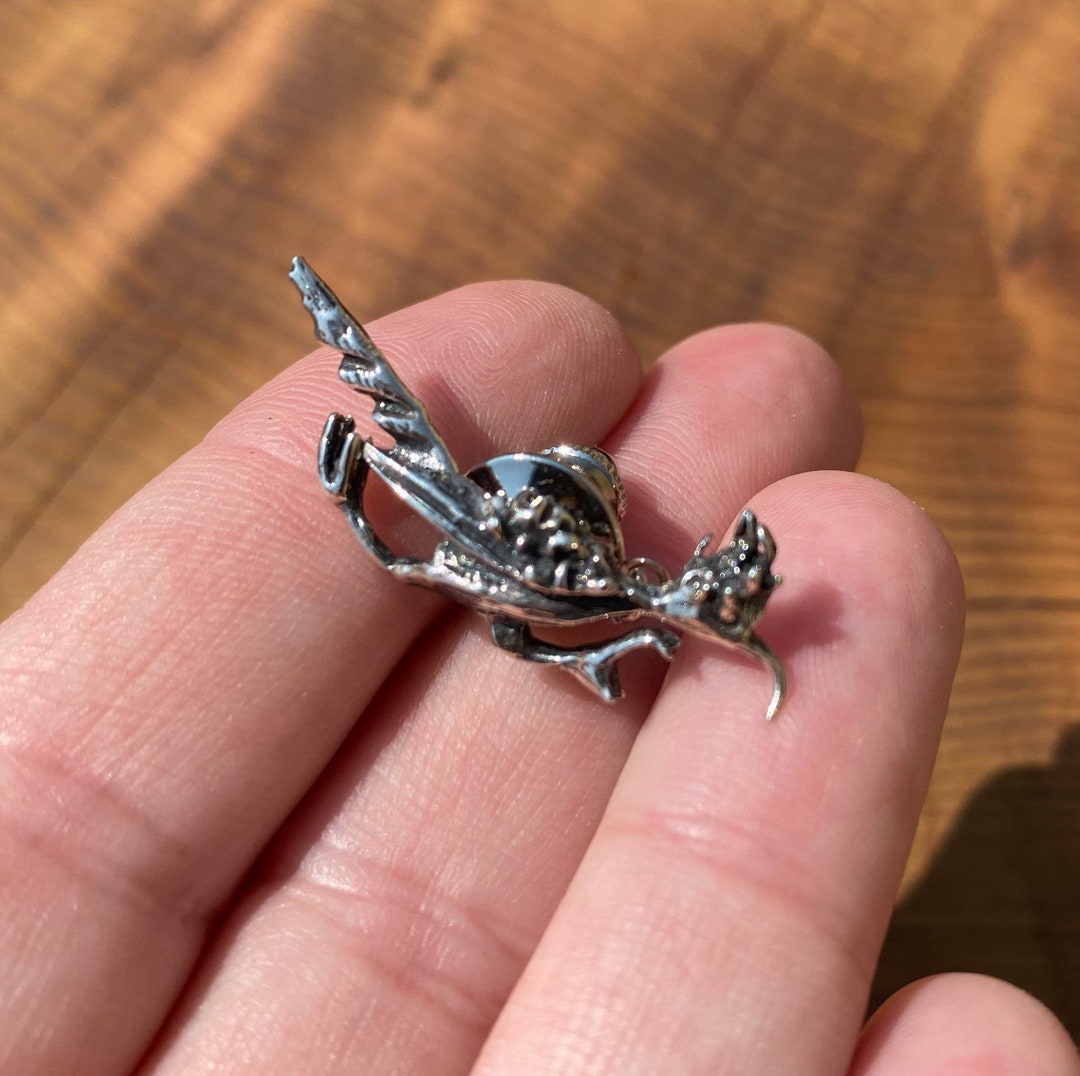 Vintage Sterling Silver Roadrunner Tie Tack - Etsy