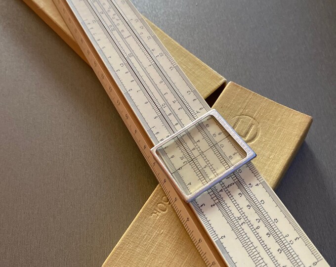 Vintage Logarithmic Slide Ruler USSR Slide Ruler Measurement Tool - Etsy
