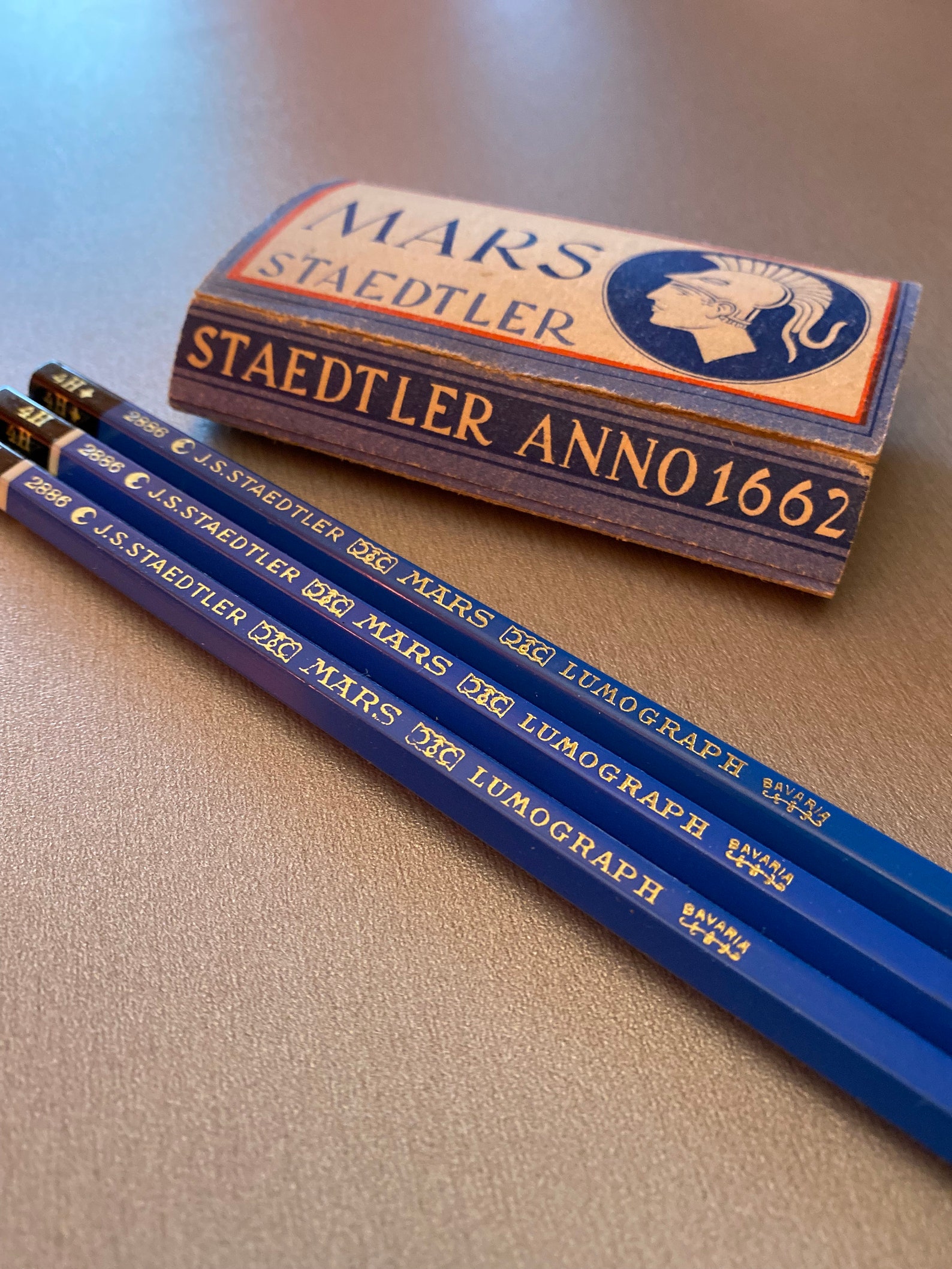 J. S. Staedtler MARS Lumograph 2886 Art Pencils NEVER USED - Etsy