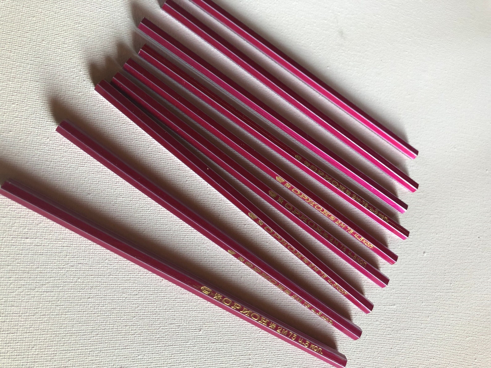 Soviet Pencils Orion, Vintage USSR Graphite Unused Pencils - Etsy