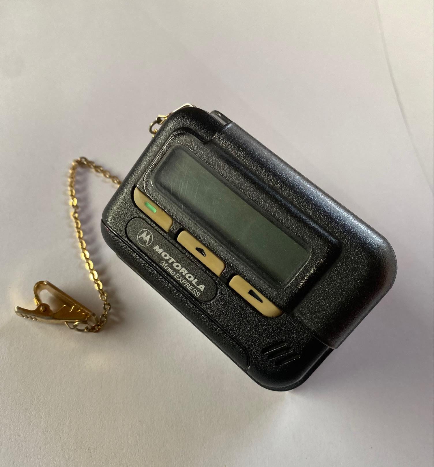 Vintage Motorola Memo Express Pager With Clip - Etsy