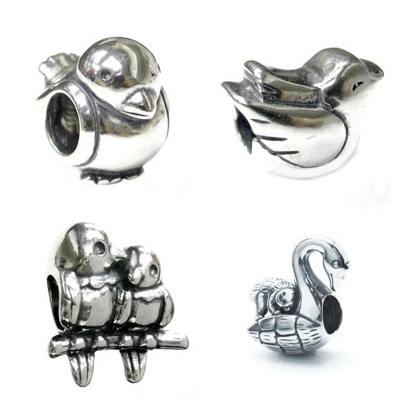 Sterling Silver European Charms - Etsy