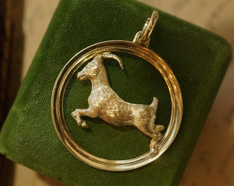 TIFFANY & Co. 18K Gold Paloma Picasso Zodiac Aries Pendant Necklace ...