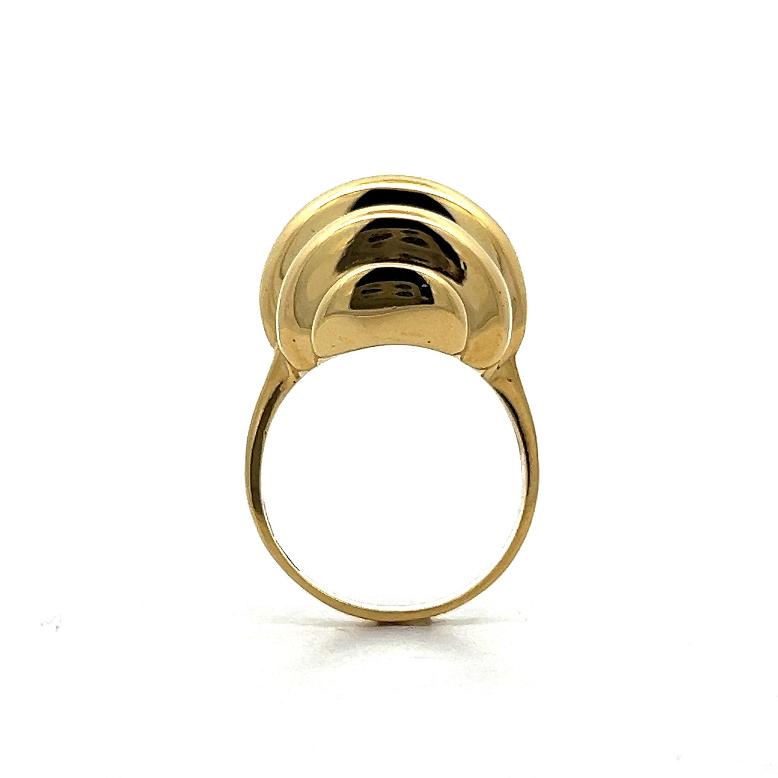 Beehive Cocktail Ring in 18k Yellow Gold - Etsy