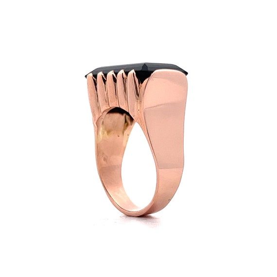 10.13 Carat Emerald Cut Tourmaline Cocktail Ring in R… - Gem