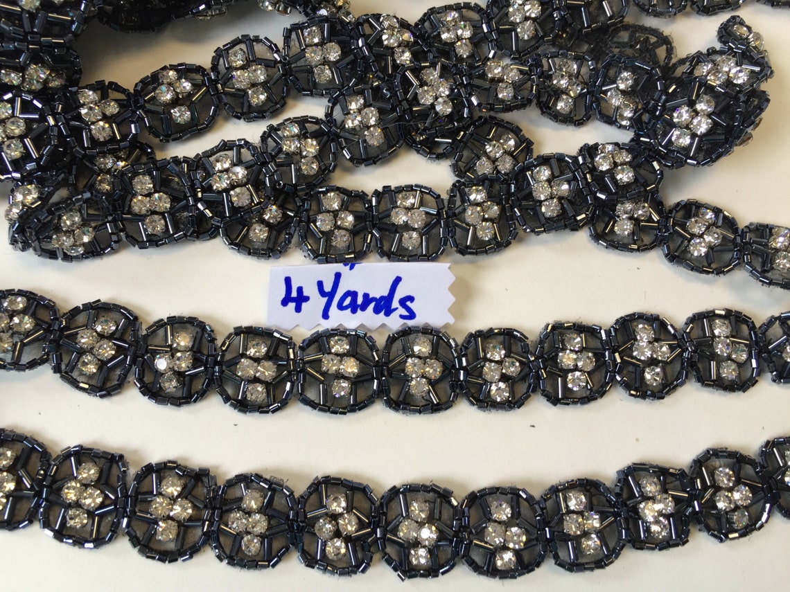 Rhinestone Trim. Rhinestone Trims, Trims, Motifs, Rhinestone Motif ...