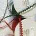 Metallic Ric Rac Ribbon Green Zigzag Ribbon Red Ric Rac - Etsy