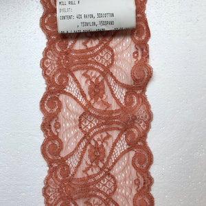 Soft Stretch Scalloped Lace. Sold by the Yard. Made in the USA. - Etsy
