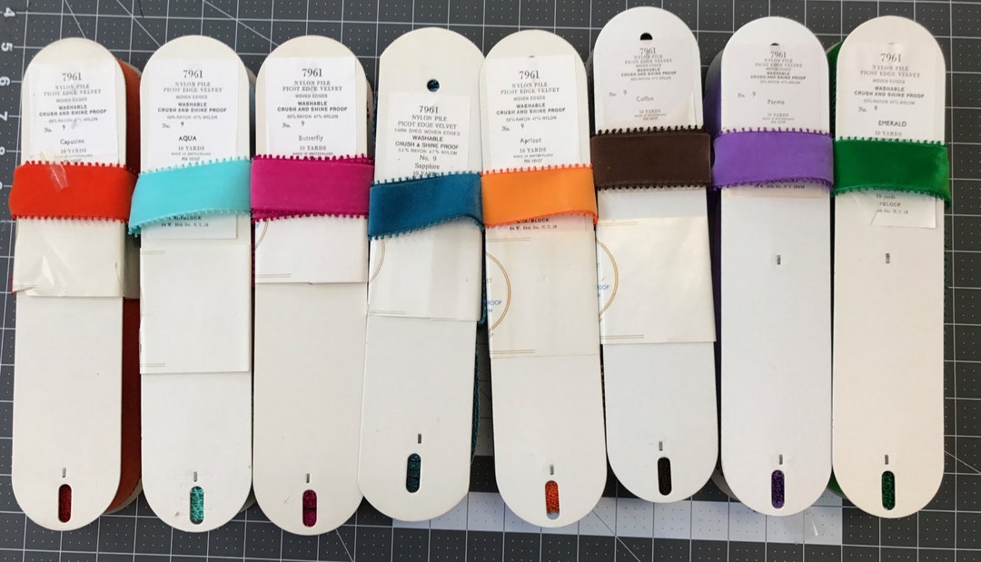 Vintage Picot Edge. Made in Switzerland. 1 1/2 Inch,velvet Picot, Picot ...