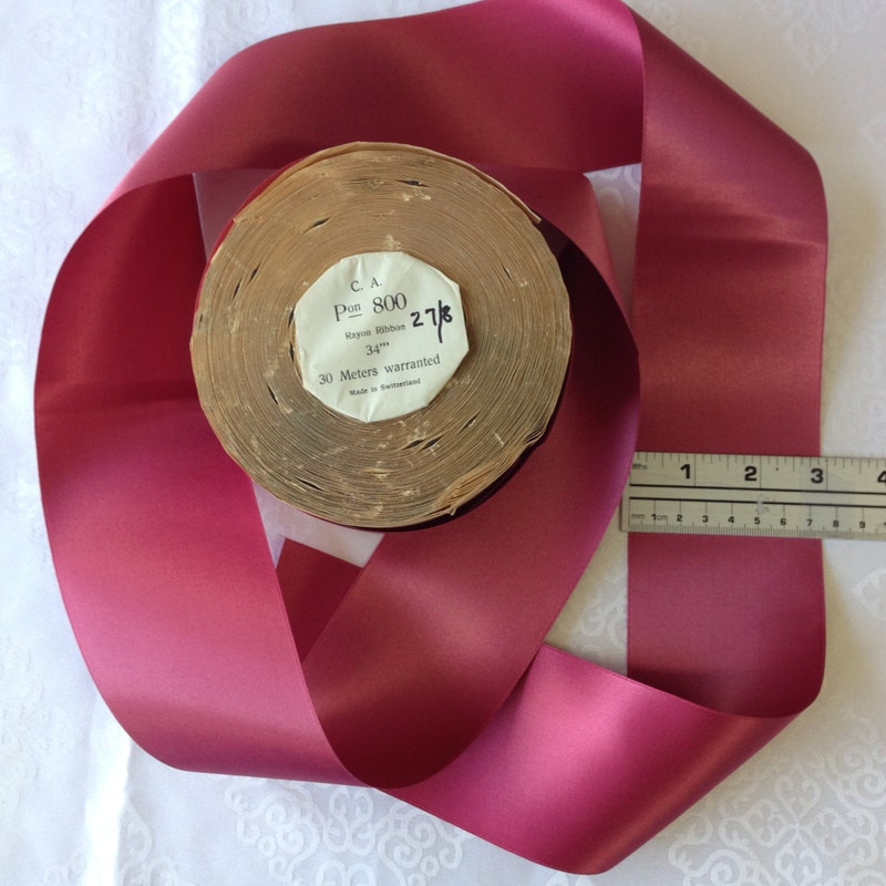 Pink Ribbon Roses - Etsy