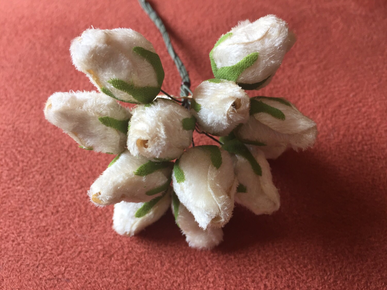 Vintage Flowers Velvet Flower Bridal Hair Accessories | Etsy